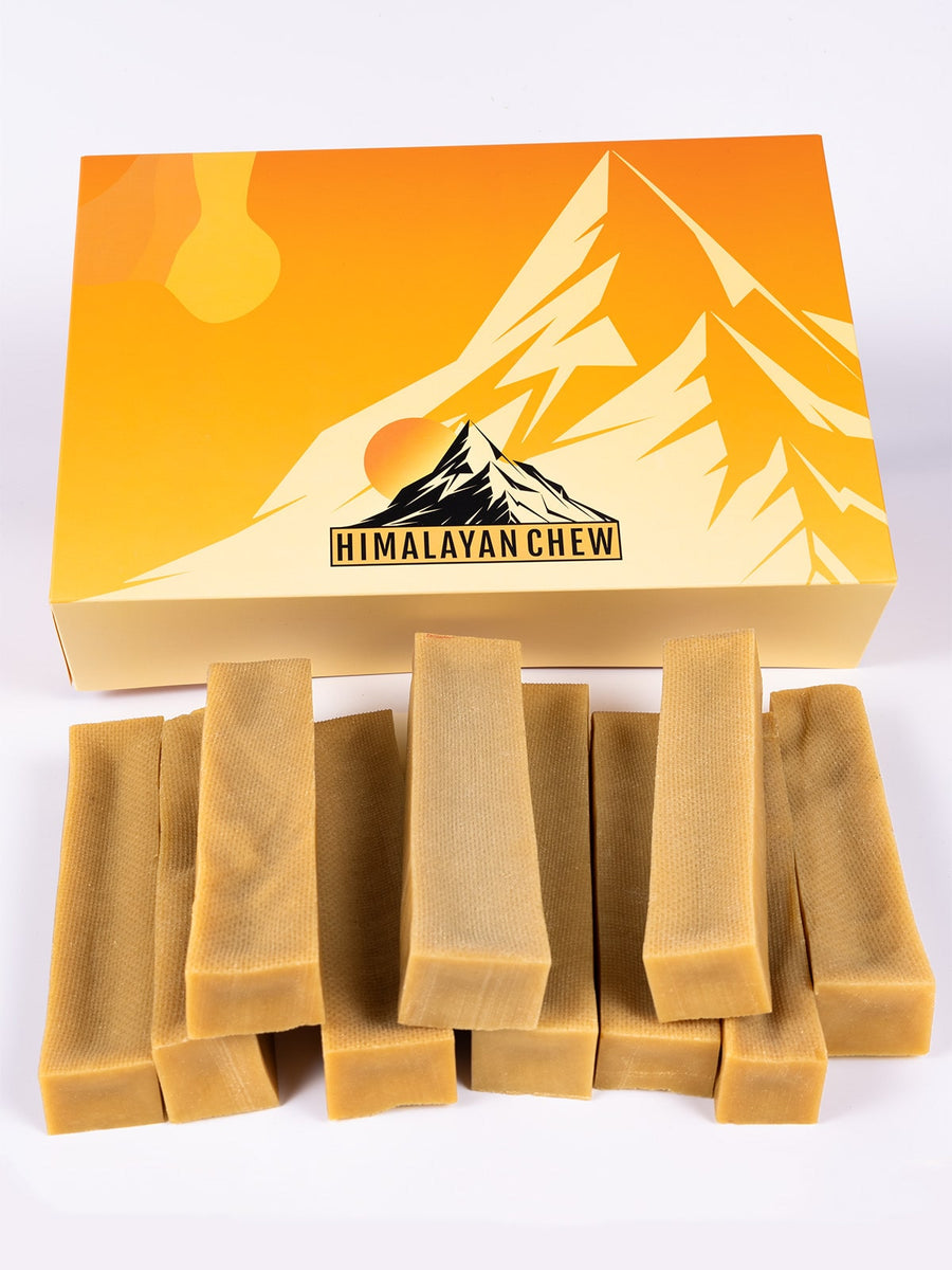 10 XL Himalayan Yak Dog Chews | Long-Lasting Natural Chews for Big Dogs ...