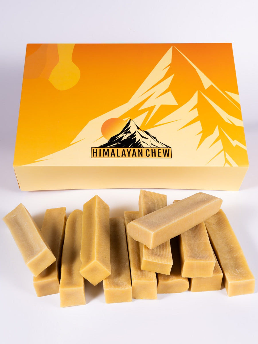 12 x Large Himalayan Yak Dog Chews – Long-Lasting Natural Treats for ...